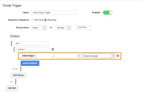 How Do I Set Time Based Triggers In Opportunities App
