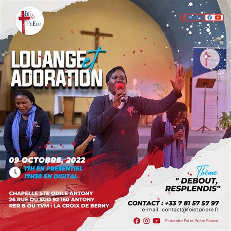 Louange Et Adoration Saint Saturnin Paroisse Catholique Antony