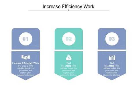Increase Efficiency Work Ppt Powerpoint Presentation Slides Guide Cpb Presentation Graphics