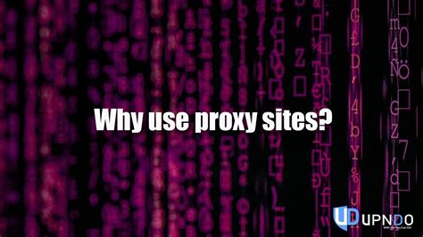 Why Use Proxy Sites Vpndo