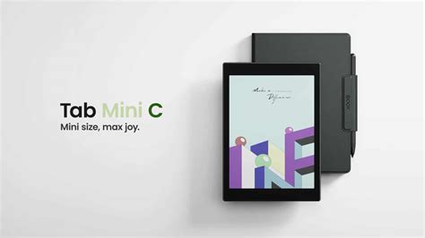Boox Tab Mini C Máy đọc sách 7 8 inch màu Kaleido 3