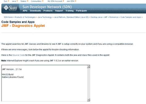 A Tutorial About Java Media Framework Installing Jmf
