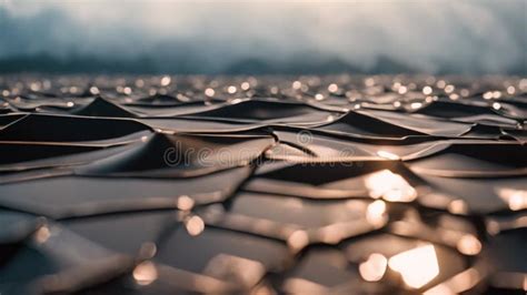 Abstract Water Surface Texture Stock Footage Video Of Natural Metallic 336102460