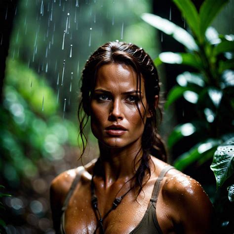 Lara Croft Jungle Rain By Naomiscot12 On Deviantart