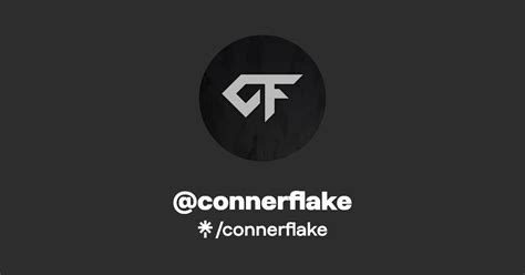 Connerflake Twitter Twitch Linktree