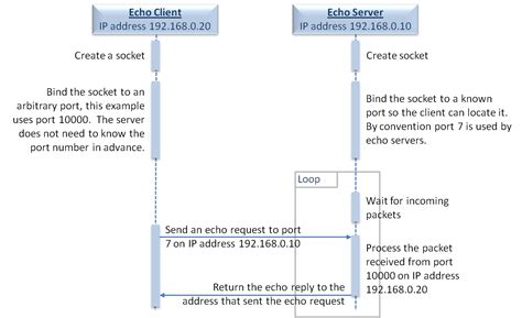 Embedded Udp Echo Client Tasks Example Demonstrating Both Standard And