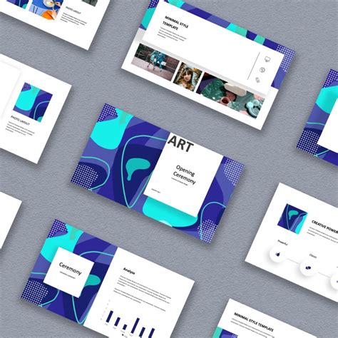 modern luxury art classy powerpoint template original and high