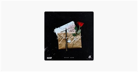 ‎apology Single Album By Sagy Gee Apple Music