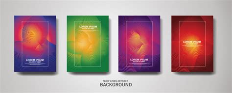 Abstract Flow Lines Pattern Background Royalty Free Vector