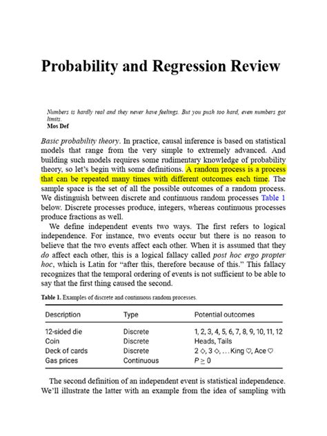 Scott Cunningham Causal Inference 2020 Segunda Parte Pdf Ordinary Least Squares Summation