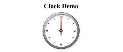 Htmlcss “analog Clock” With Minimal Javascript By Jason Knight Level Up Coding