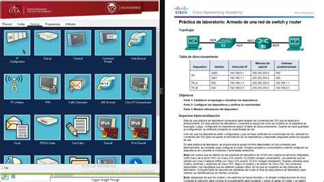 Práctica 6 5 1 2 Lab Building A Switch And Router Network Español Youtube