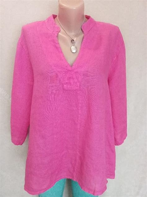 Блуза льон — ціна 210 грн у каталозі Блузи Купити жіночі речі за доступною ціною на Шафі