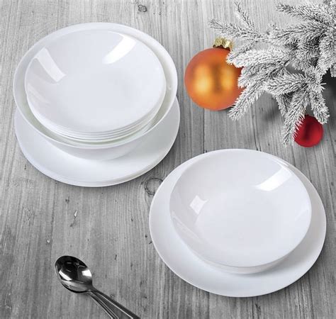 سرویس ۲۶پارچه ۶نفره دیوالی سفید ارکوپال فرانسه فروشگاه نمایندگی لومینارک فرانسه اصل