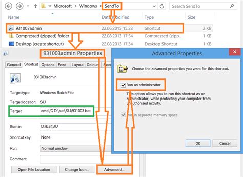 Windows Passing Variables With Space To The Command Line As Admin