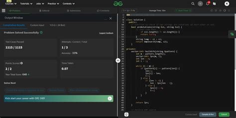 Potdwithgfg Consistency Gfg160 Geekstreak2024 Krishna Kumar