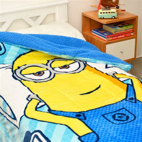 Frazada Con Corerito Minnons Piñata 1 12 Plaza Pañalera Juani