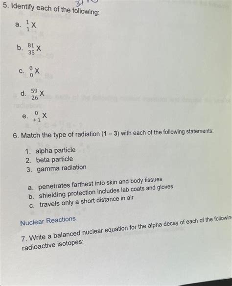 Solved 5 Identify Each Of The Following A 11x B 3581x C
