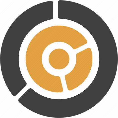 Donut Chart Pie Data Analysis Business And Icon Download On