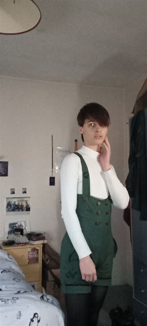 Cute Green Dungarees