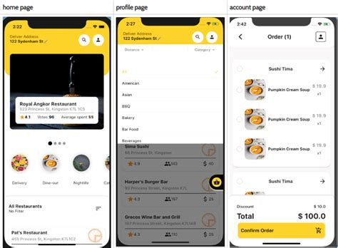 Flutter Food Ordering Ui Check More Flutter App World Facebook