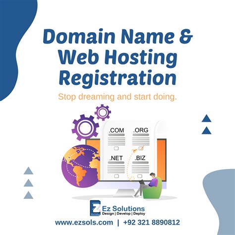 Domain And Web Hosting Registration Aws Consultant Ez Solutions