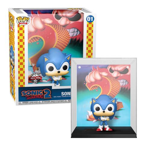 Funko Pop Games Sonic The Hedgehog Game Cover 01 Vinyl Figure Lemony