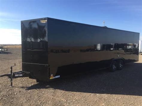 28 Continental Cargo Black Out Car Racing Trailer In Robinson Tx