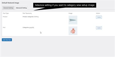 Setup Default Featured Image Documentation