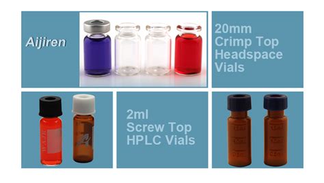 Aijiren Chromatography Consumables For HPLC And GC Lab Vials Manufacturer