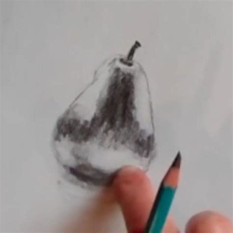 How To Draw A Pear Step By Step Artlooklearn Com
