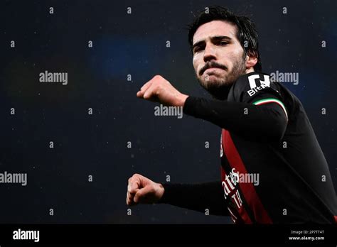 London United Kingdom 08 March 2023 Sandro Tonali Of Ac Milan