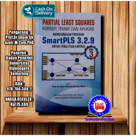 Jual Buku Partial Least Squares Konsep Teknik Dan Aplikasi Menggunakan Smartpls 3 2 9 Shopee