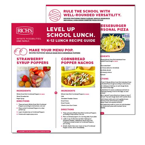 National School Lunch Week Richs Usa