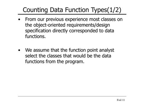 Ppt Function Point Measurement From Java Programs Powerpoint Presentation Id3399751