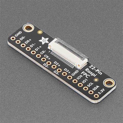 Adafruit Fpc Breakout For Raspberry Pi 5 Dsi Or Rp2350 Hstx 22 Pin 0 5mm The Pi Hut