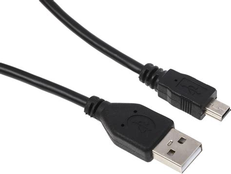RS PRO Male USB A To Male Mini USB B Cable USB 2 0 500mm RS Components Indonesia