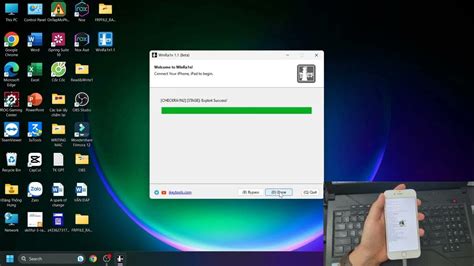 [windows ] Jailbreak Ios 15 X 16 5 Bypass Hello Screen No Drain Battery Youtube