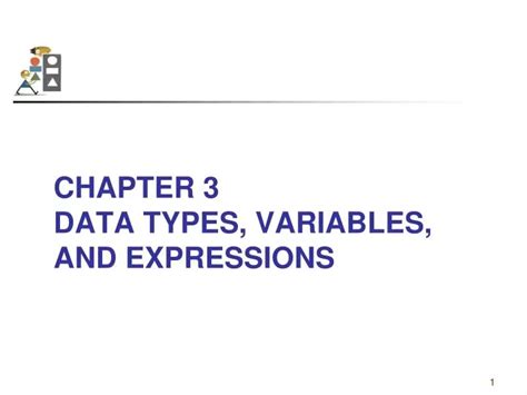 Ppt Chapter 3 Data Types Variables And Expressions Powerpoint