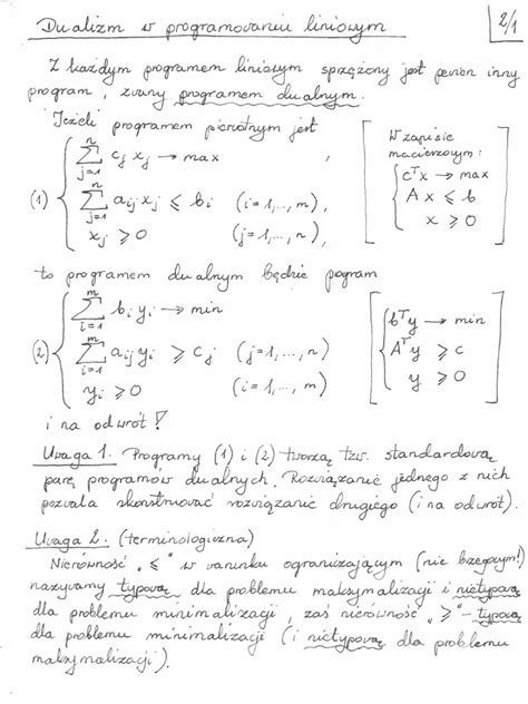 Programowanie Liniowe 2 Pdf