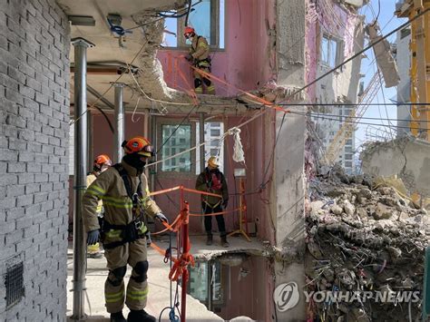 29일째 접어든 광주 신축아파트 붕괴사고 연합뉴스