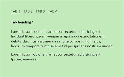 32 Best Free Css Tabs In 2025