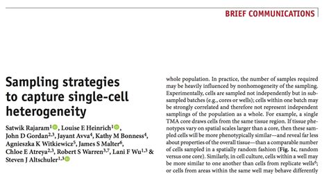 单细胞测序测多少细胞才合适各种单细胞测序知识面面观