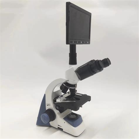 High Resolution Biological Microscope Xsp 500sm With Screen