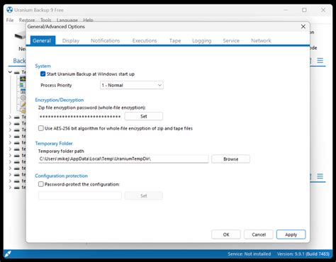 uranium backup review