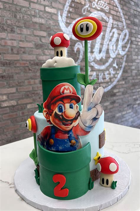 Super Mario Birthday Cake