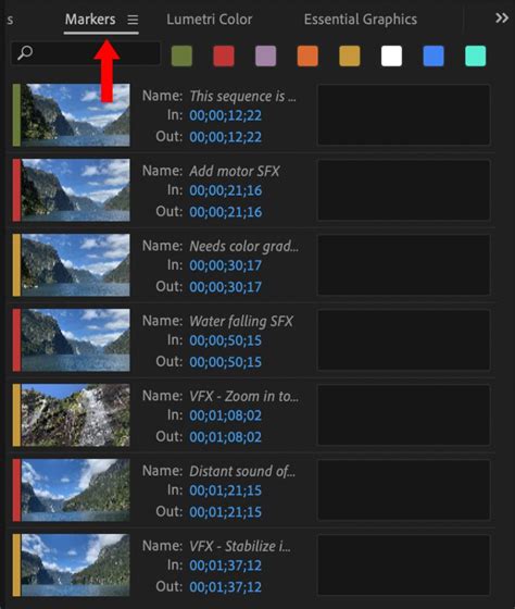 Improved Markers In Adobe Premiere Pro Larry Jordan
