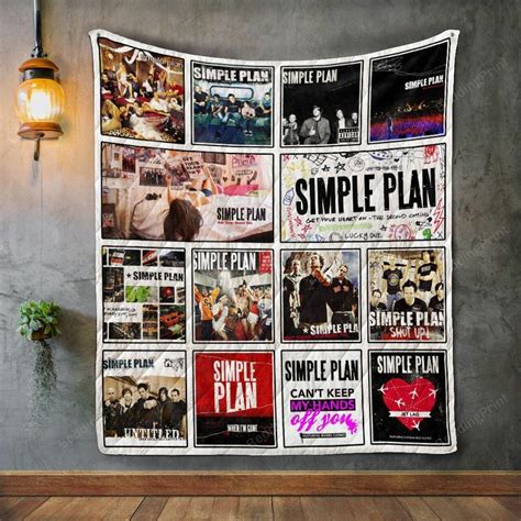 Simple Plan Album Covers Quilt Blanket Dreamrooma