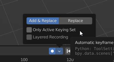 Animation How Can I Force Adding A Keyframe Blender Stack Exchange