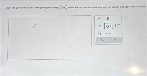 Answered Draw The Lewis Structure For The… Bartleby
